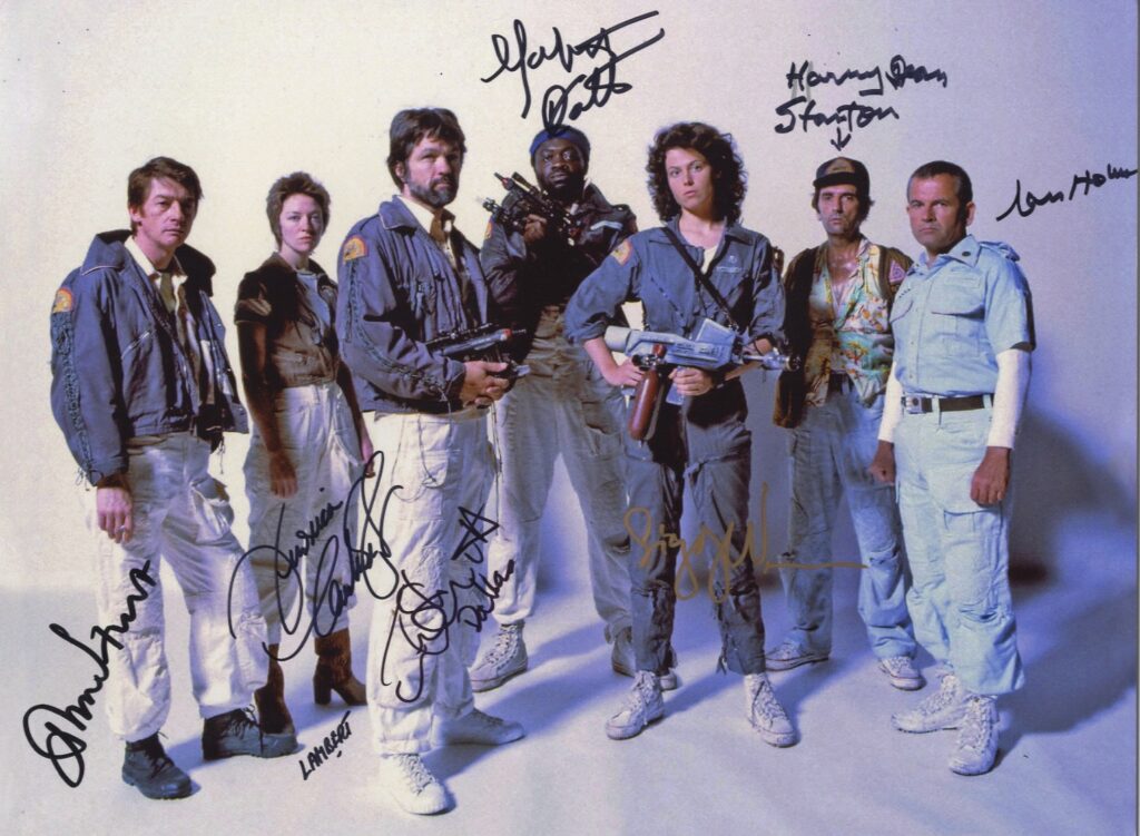 ALIEN 1979 CAST SIGNED 12×16 - Shanks Autographs